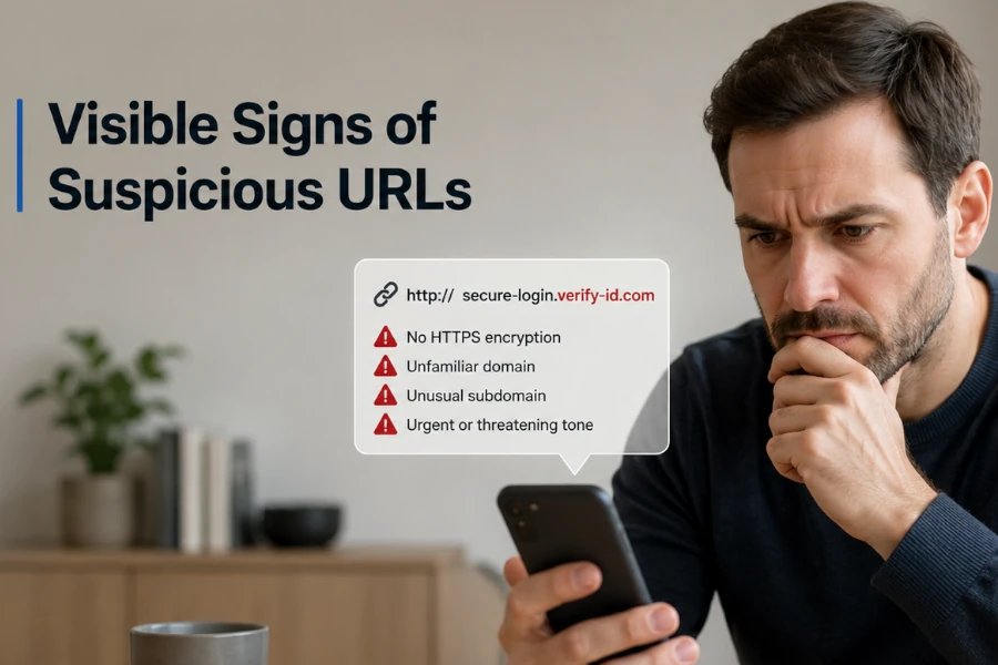 10 signes visibles d’un lien suspect