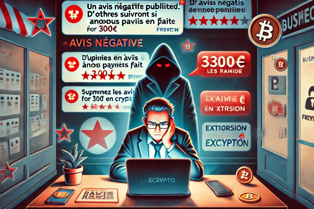 Fake negative review blackmail - Alert Jan 2026